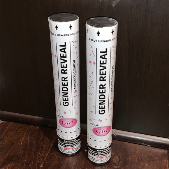 Other | Girl Gender Reveal Cannons 2 | Poshmark
